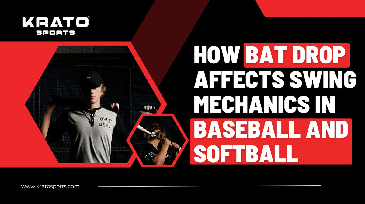 How Bat Drop Affects Swing Mechanics in Baseball and Softball? – Krato ...